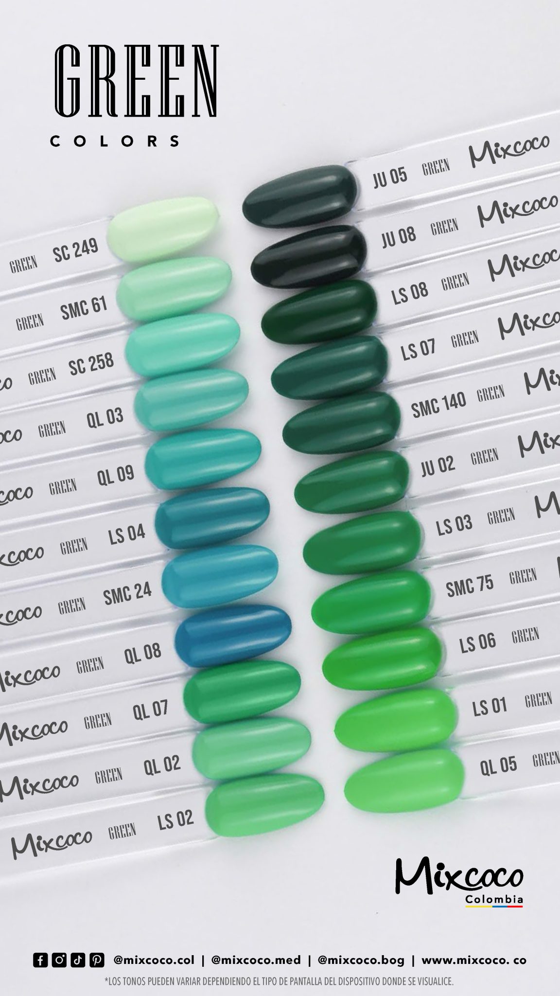 Polygel Mixcoco 30ml Para Uñas - Mixcoco Colombia