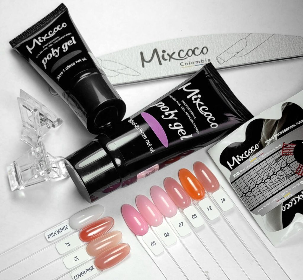 Polygel Mixcoco 30ml Para Uñas - Mixcoco Colombia