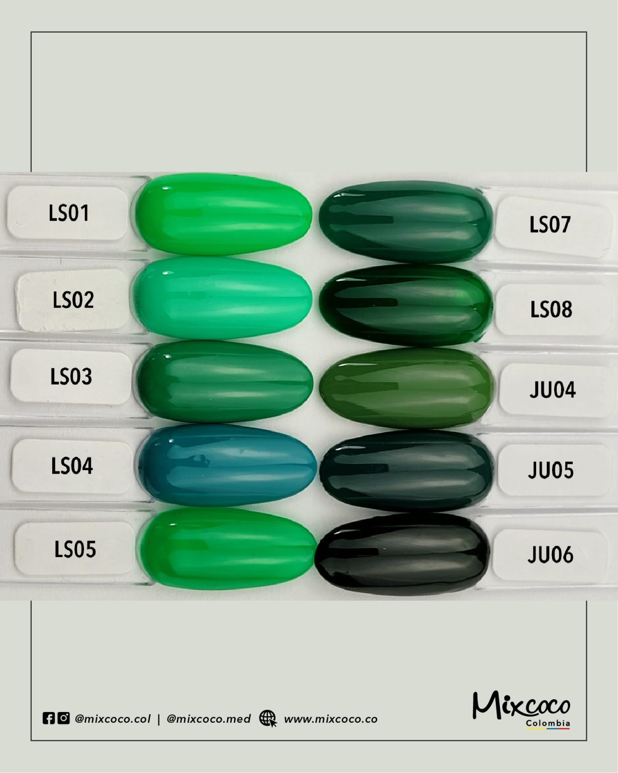 Flakes Base Gel Mixcoco 7.5ml Esmalte Semipermanente - Mixcoco Colombia