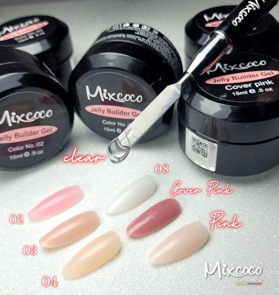 Jelly Builder Gel Mixcoco 15ml Gel de Construcción - Mixcoco Colombia
