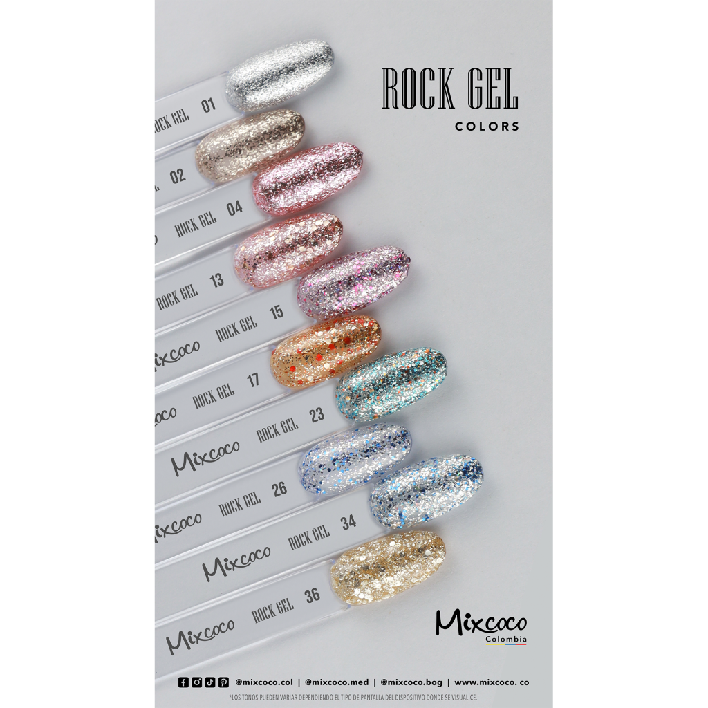 Polygel Mixcoco 30ml Para Uñas - Mixcoco Colombia