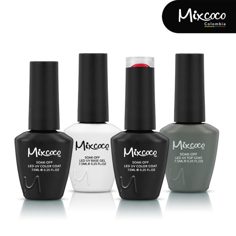 Molde Dual Completo Puntas Variadas Con Guía Silicon French - Mixcoco ...