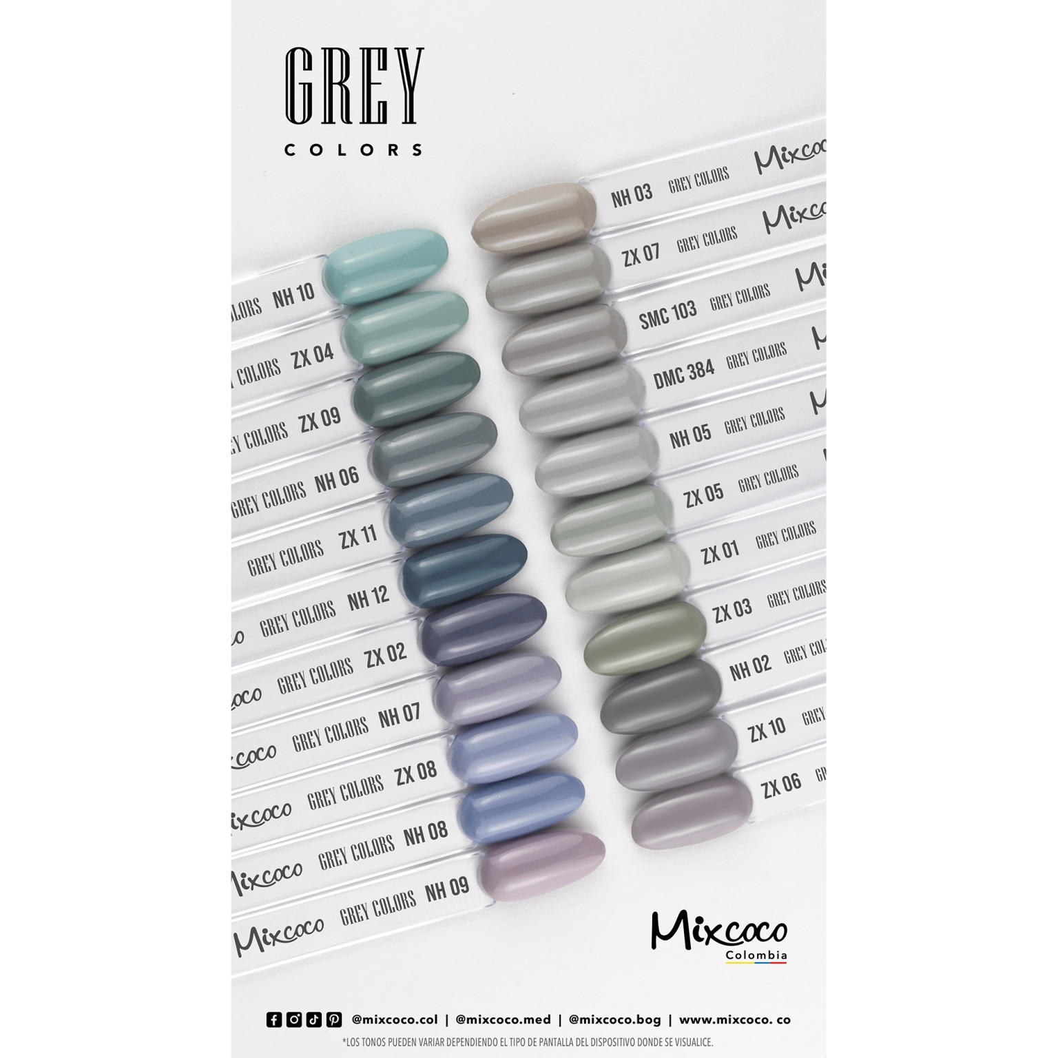 Polygel Mixcoco 30ml Para Uñas - Mixcoco Colombia