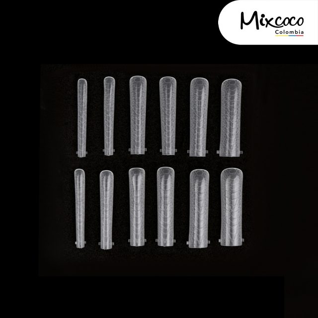 Molde Dual Completo Puntas Variadas Con Guía Silicon French - Mixcoco ...
