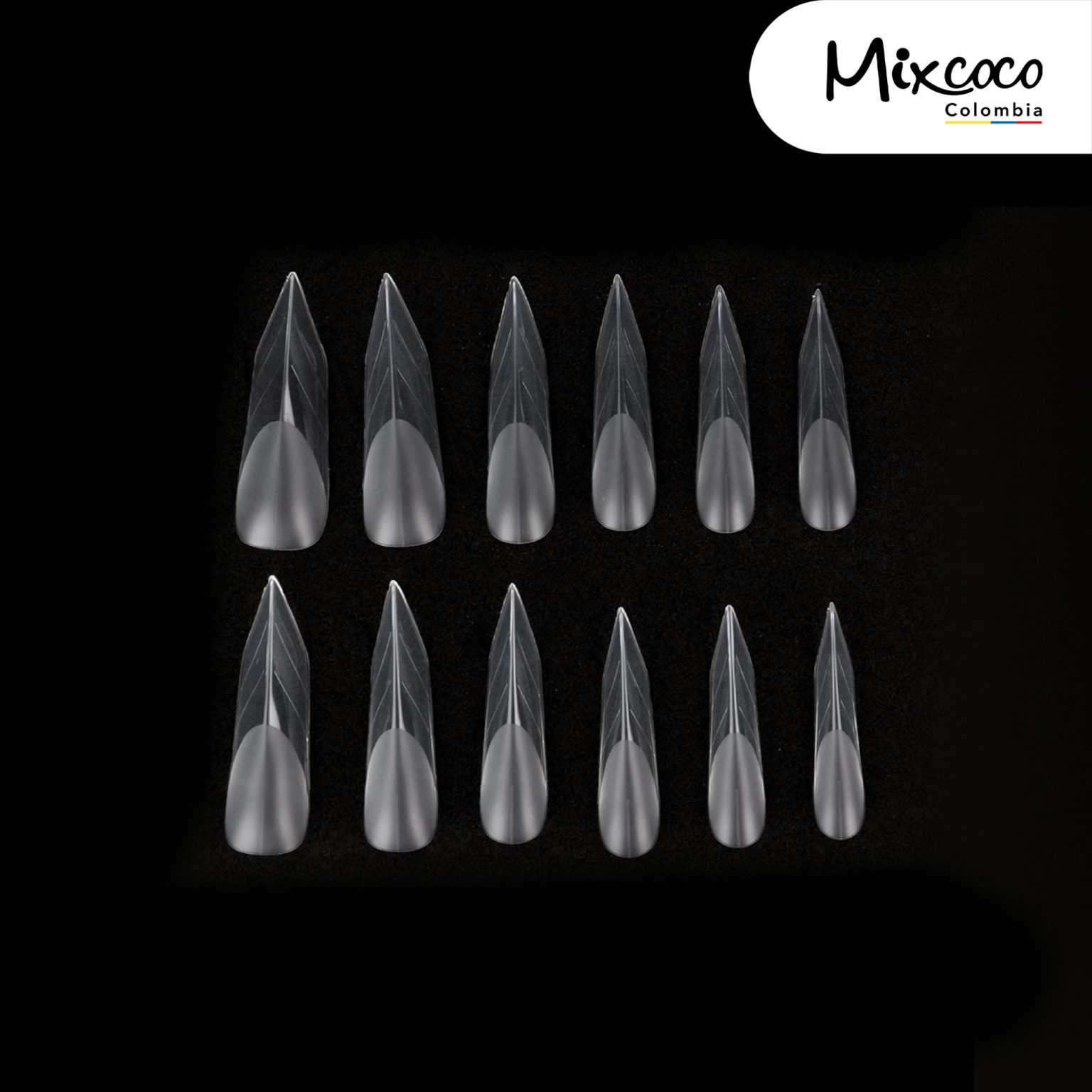 MOLDE DUAL SYSTEM CURVA C 120PCS REF #D11 - Mixcoco Colombia