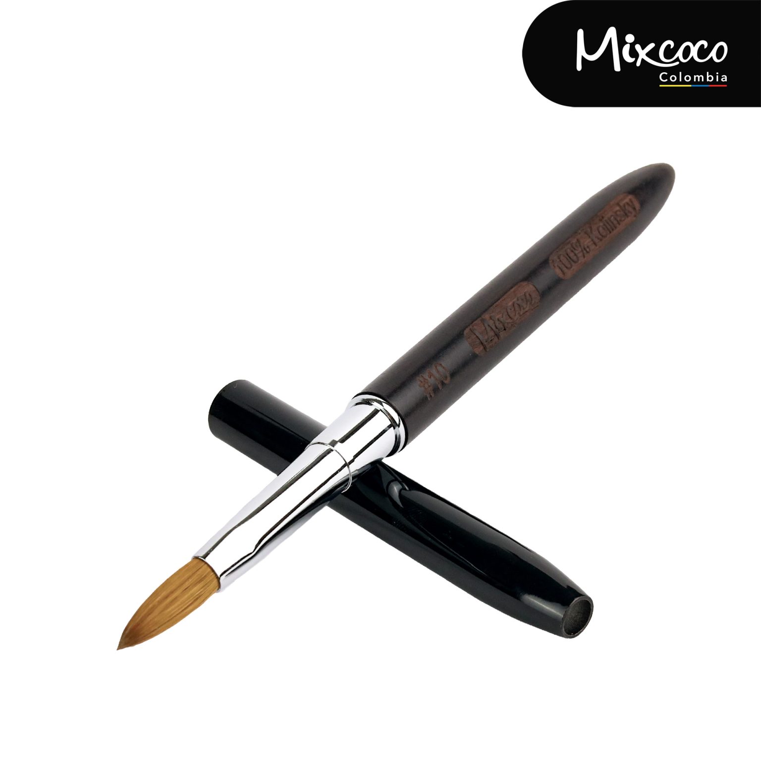 Pincel Kolinsky Mixcoco #12 Profesional - Mixcoco Colombia